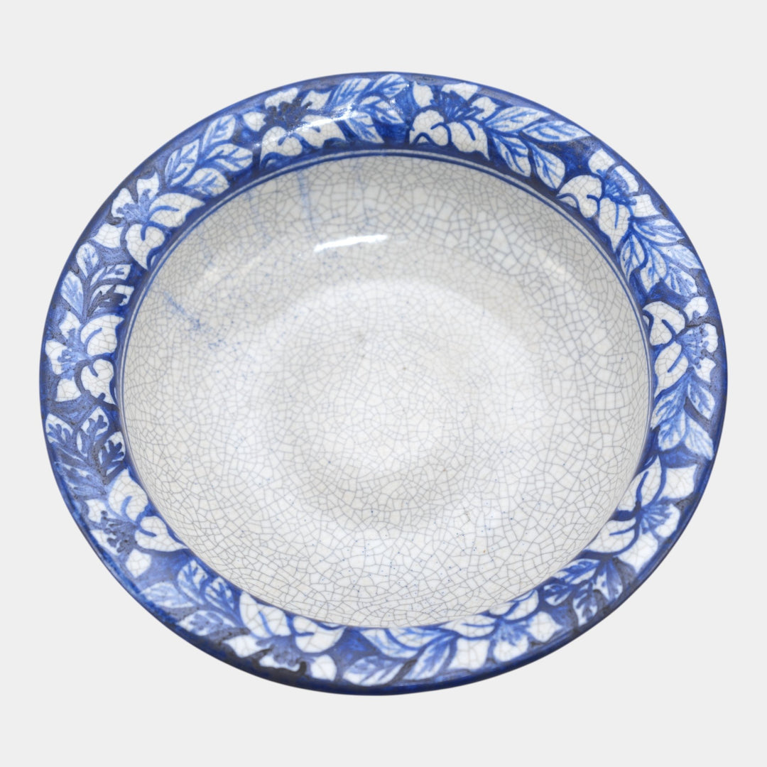 Dedham Pottery 1929-1943 Arts And Crafts Pottery Blue Floral Azalea Ce ...